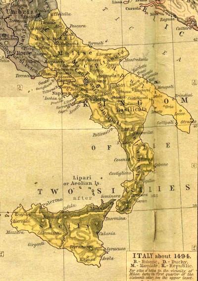 Historical Maps of Naples | Naples-Napoli